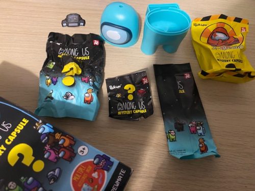 What is inside an Among Us Mystery Capsule? ⋆ Jupiter & Dann