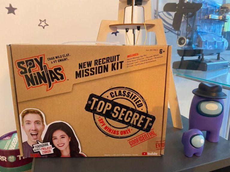 Becoming a Spy with the Spy Ninjas New Recruit Mission Kit ⋆ Jupiter & Dann