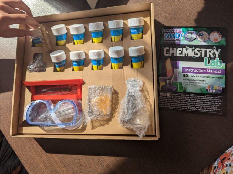 Science Mad! Chemistry Lab - Real Science Fun ⋆ Jupiter & Dann