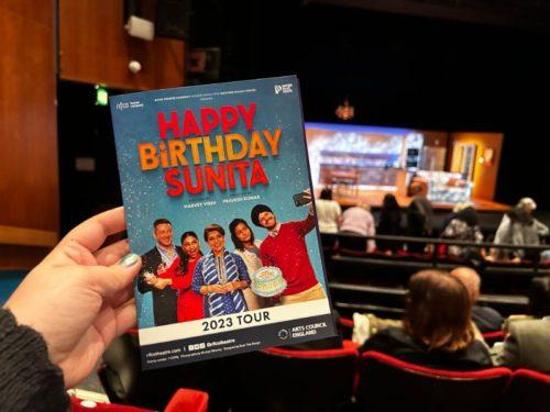 A Day Out at Happy Birthday Sunita at the Queen’s Theatre Hornchurch ⋆ Jupiter & Dann