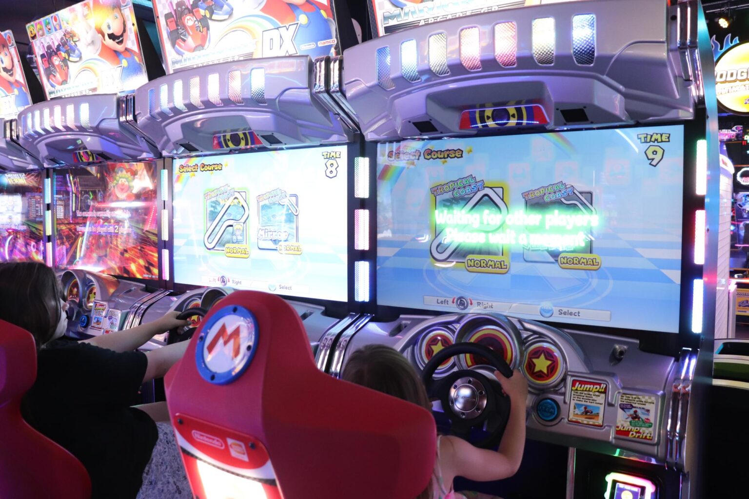 Playing Arcade Games at Gravity Max Stratford ⋆ Jupiter & Dann