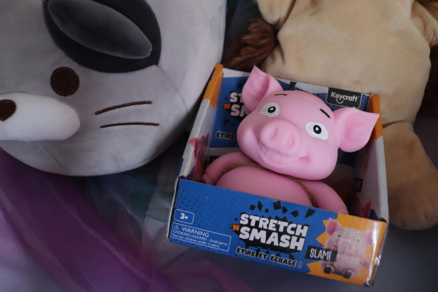 Stretch 'n' Smash Pig - Funny Sensory Toy ⋆ Jupiter & Dann