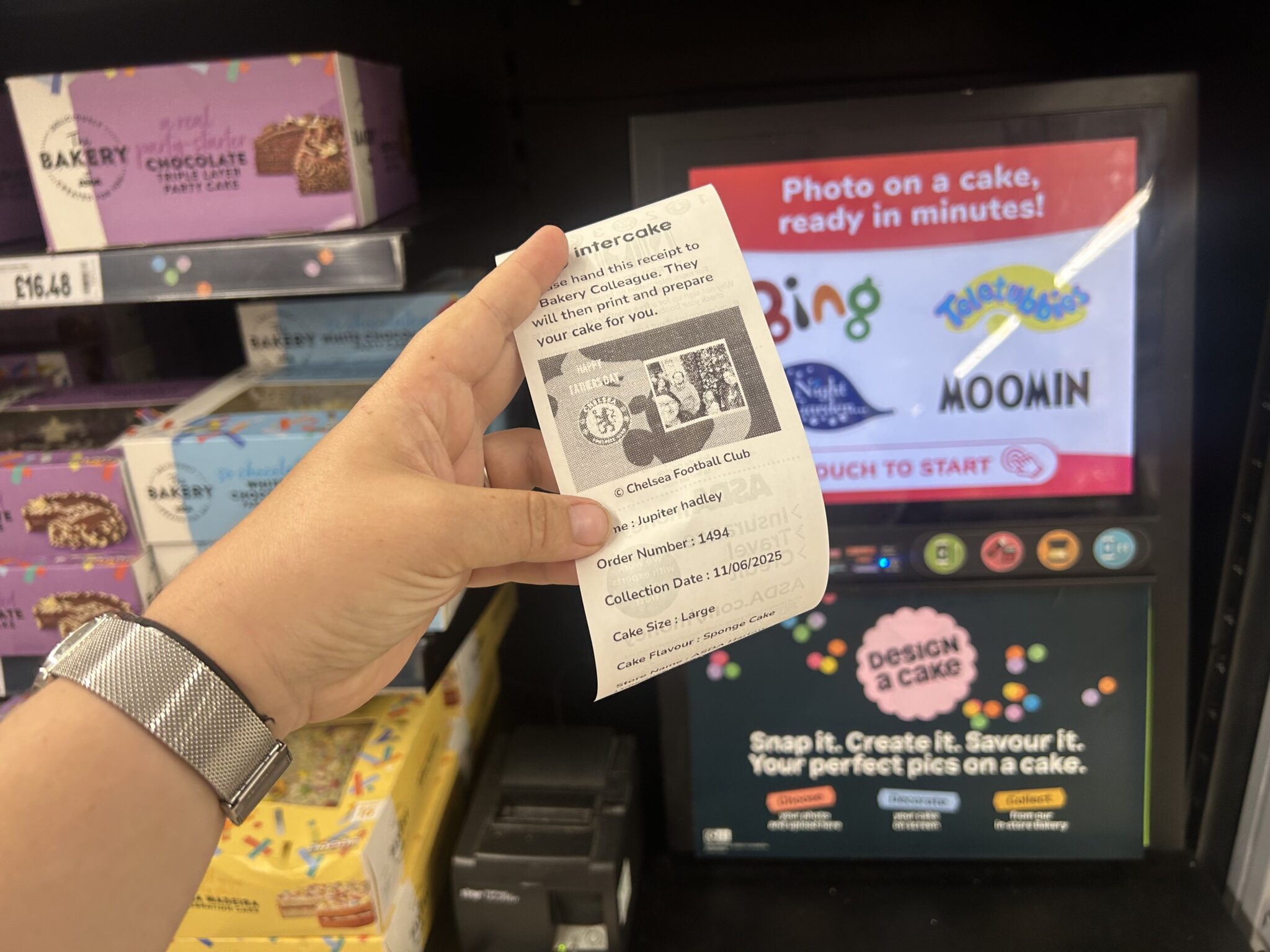 Big Day Cakes - Customisable Cakes at Asda ⋆ Jupiter & Dann