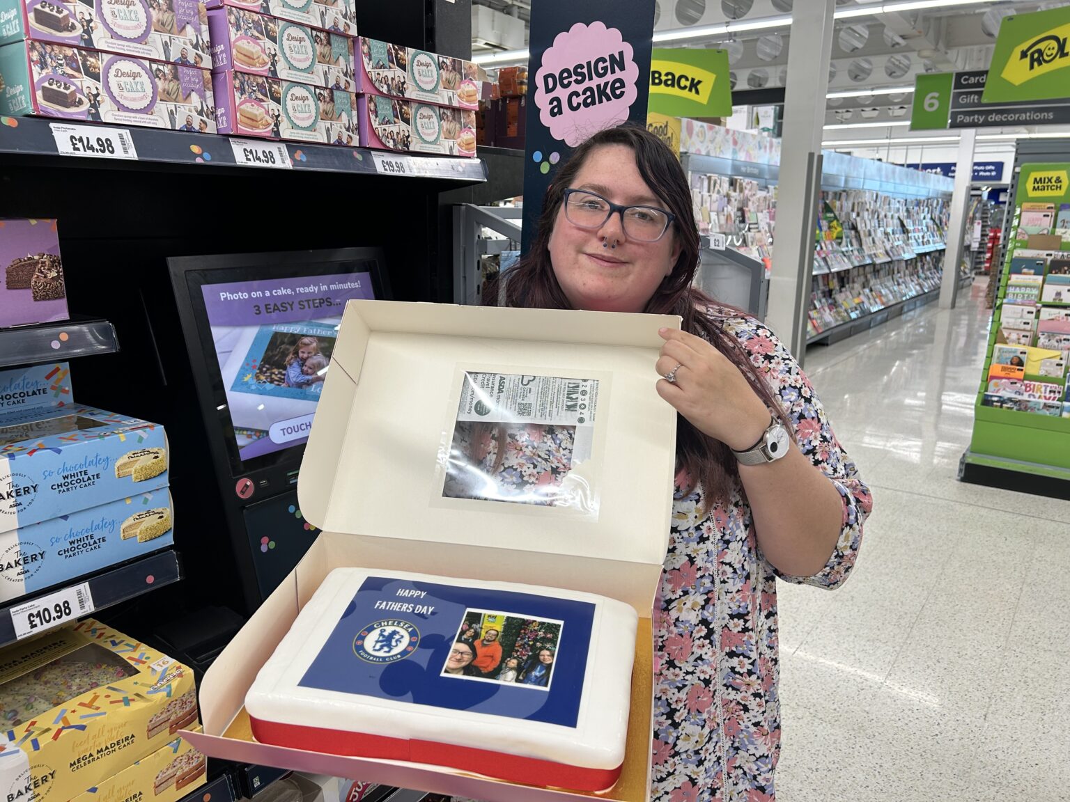 Big Day Cakes - Customisable Cakes at Asda ⋆ Jupiter & Dann